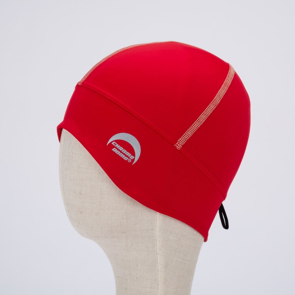 Black Skull Cap | UV Protection | Chrome Dome Caps