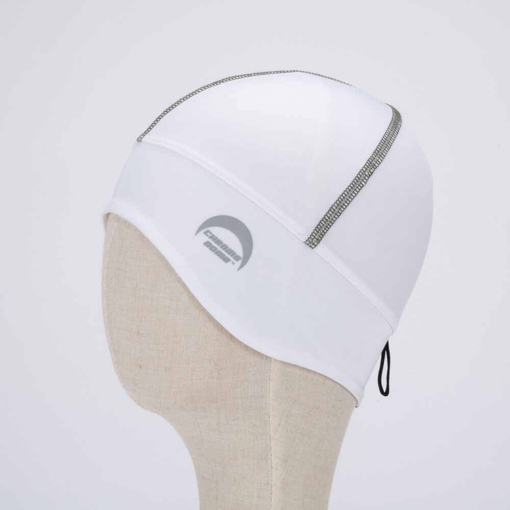 Black Skull Cap | UV Protection | Chrome Dome Caps