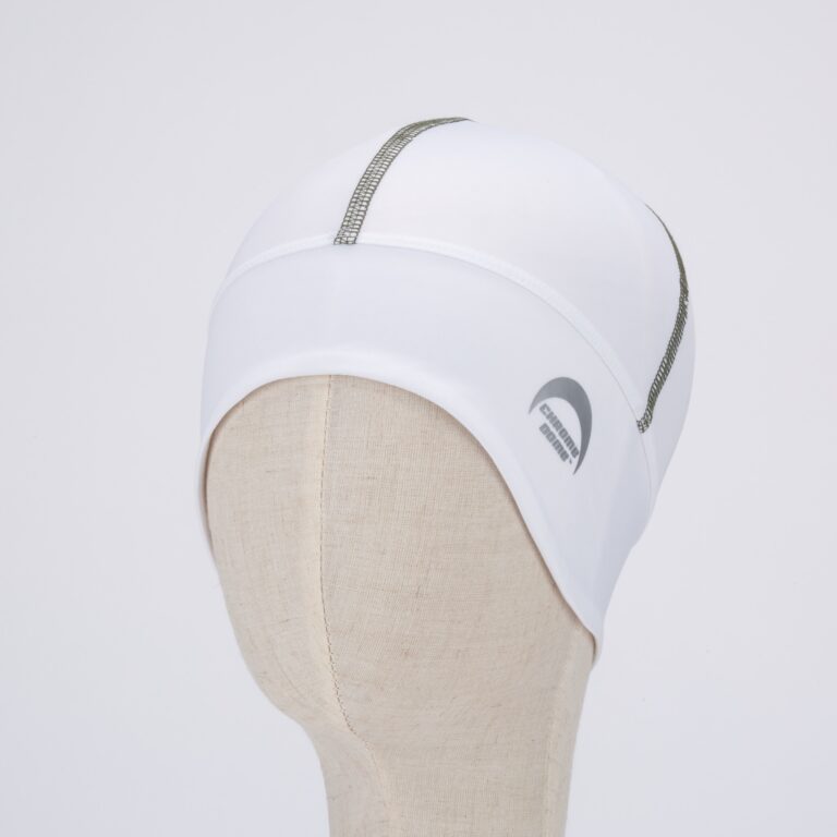 White Skull Cap That Protects Your Head | Chrome Dome Caps